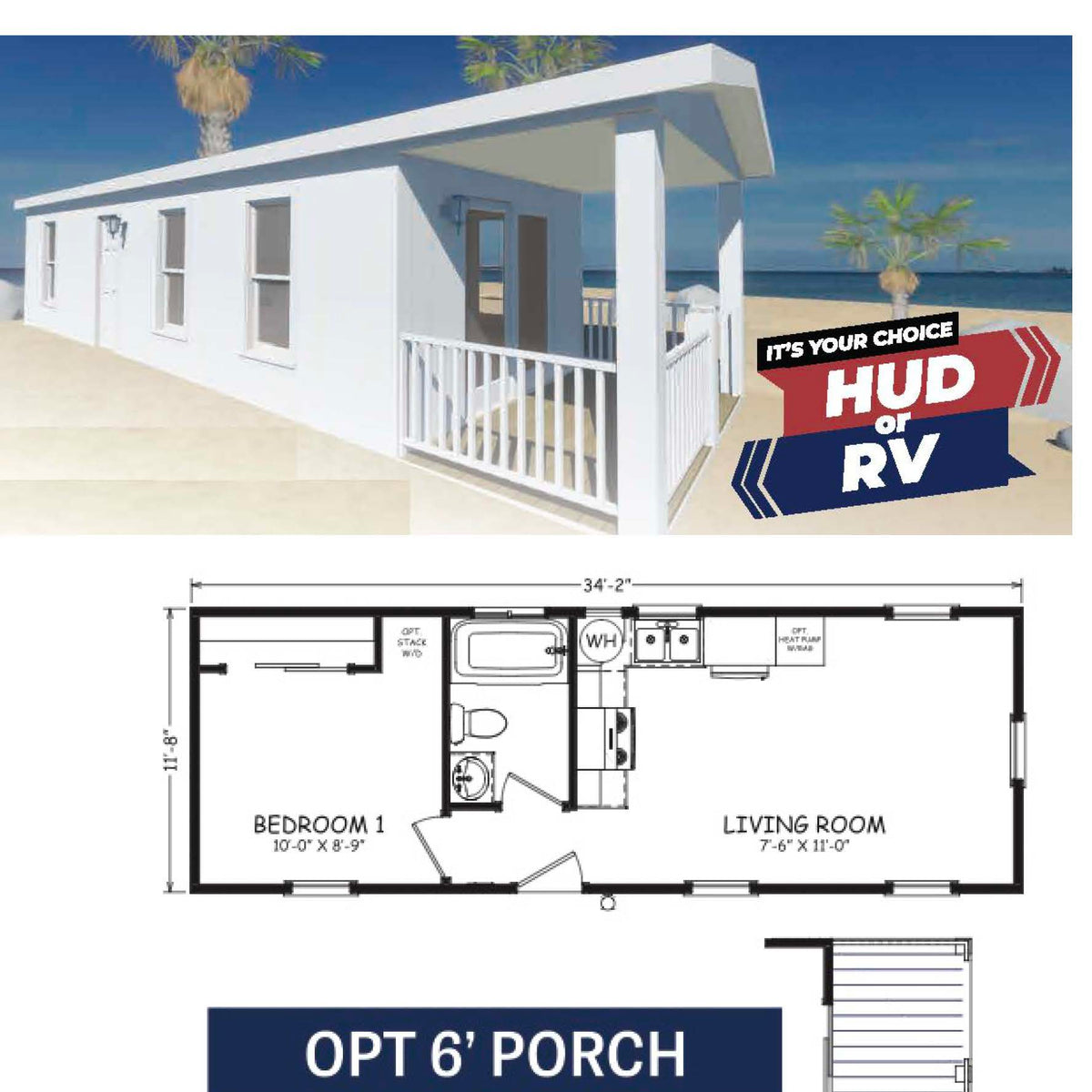 PACIFIC PARK 2 - 1BD X 1BA 399 SQFT – Pacific Homes