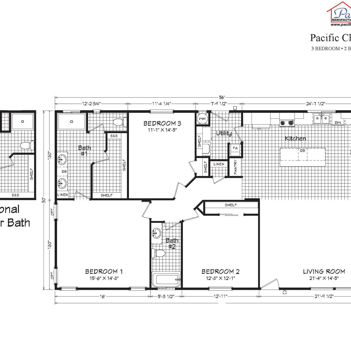 PACIFIC CHESTNUT 11 - 3BD X 2BA 1,680 SQFT – Pacific Homes
